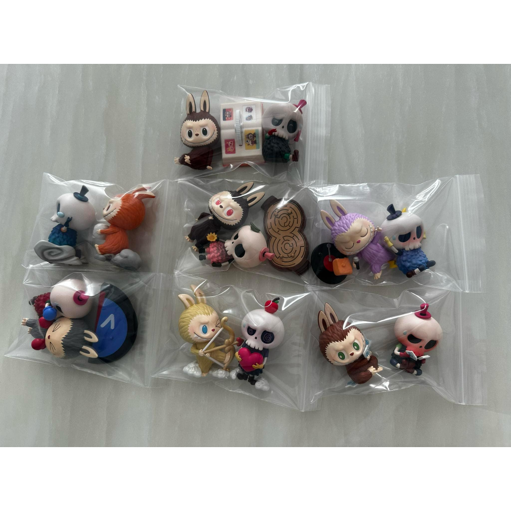 POP MART - THE MONSTERS Mischief Diary Series (Labubu & Tycoco) ครบ 7 ...
