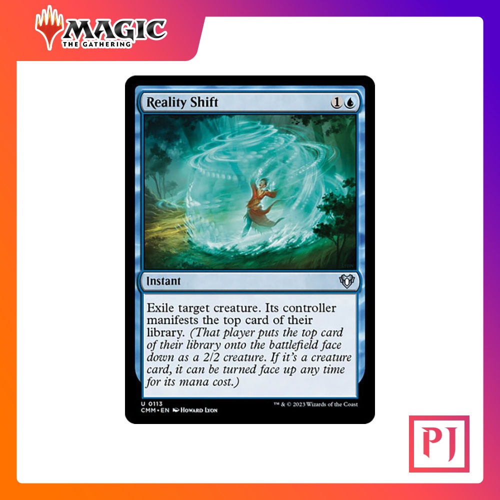 [MTG] Reality Shift [CMM] [BLUE] [UNCOM] [NORMAL] [ENG] (การ์ดเมจิค ...