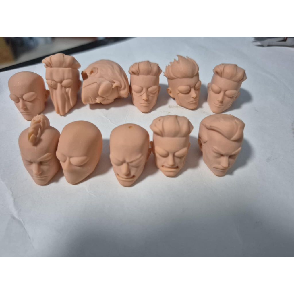 [ พร้อมส่ง ] 11 Evil Invincible - Headsculpt for Action Figures 3D ...