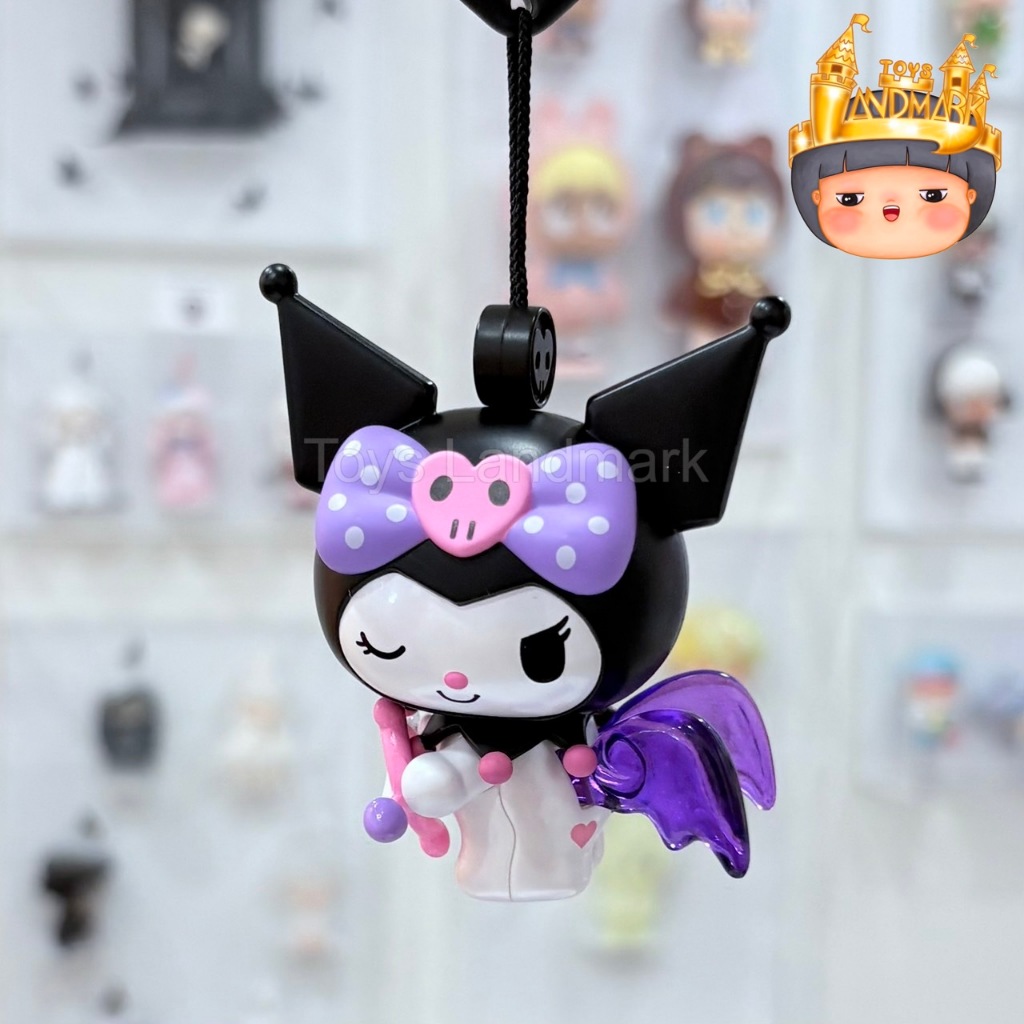 [จุ่ม/พร้อมส่งในไทย] พวงกุญแจ Kuromi & My Melody Apprentice Cupid ไขลาน ...
