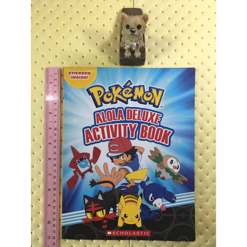 Pokemon Alola Deluxe Activity Book หนังสือภาษาอังกฤษ (มือสอง) ปกอ่อน ...