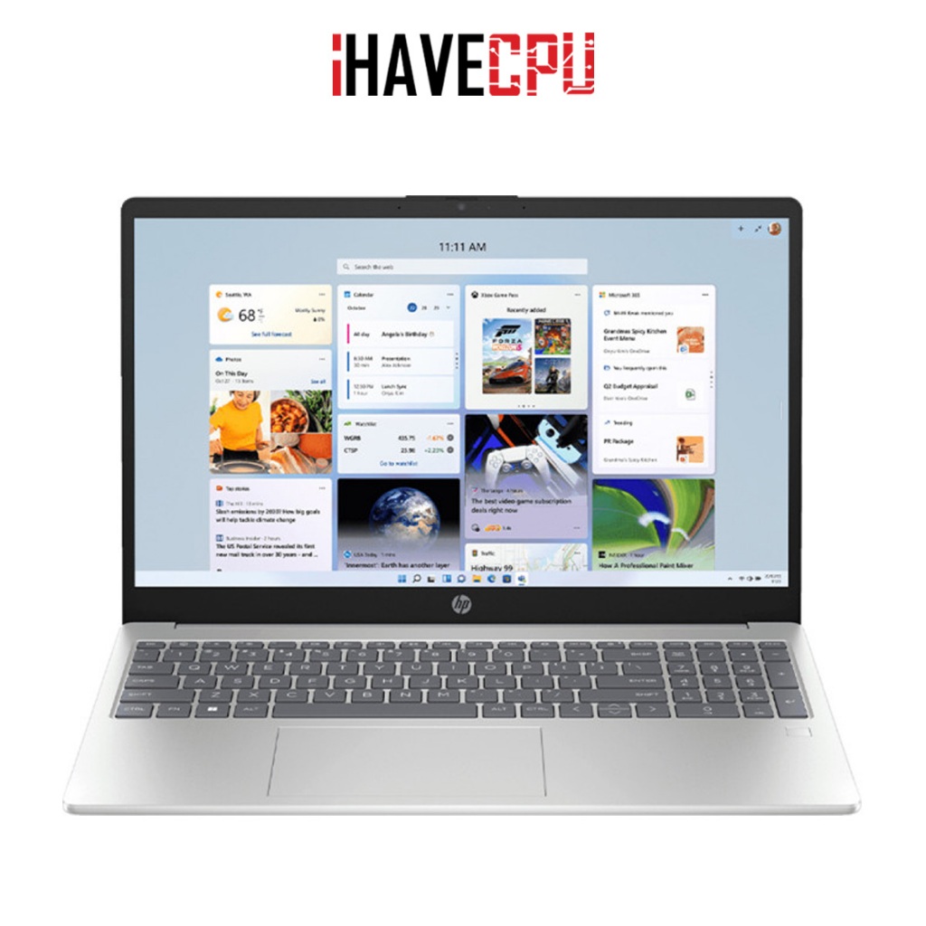 iHAVECPU NOTEBOOK (โน้ตบุ๊ค) HP 15-FD1143TU (NATURAL SILVER) | Shopee Thailand