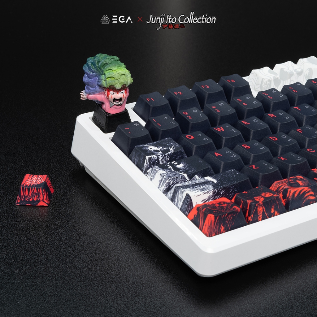 [1 BOX] BLIND BOX Keycap 3D “EGA X JUNJI ITO COLLECTION” กล่องสุ่มคีย์ ...