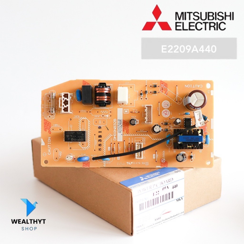 E2209A440 แผงวงจรแอร์ Mitsubishi Electric บอร์ดคอยล์เย็น แผงบอร์ดแอร์ ...