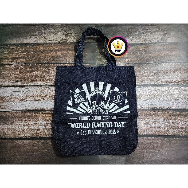 New ถุงผ้ายีนส์ รุ่นพิเศษ Momotaro x Pronto x Japan Blue Jeans ของแท้ ...