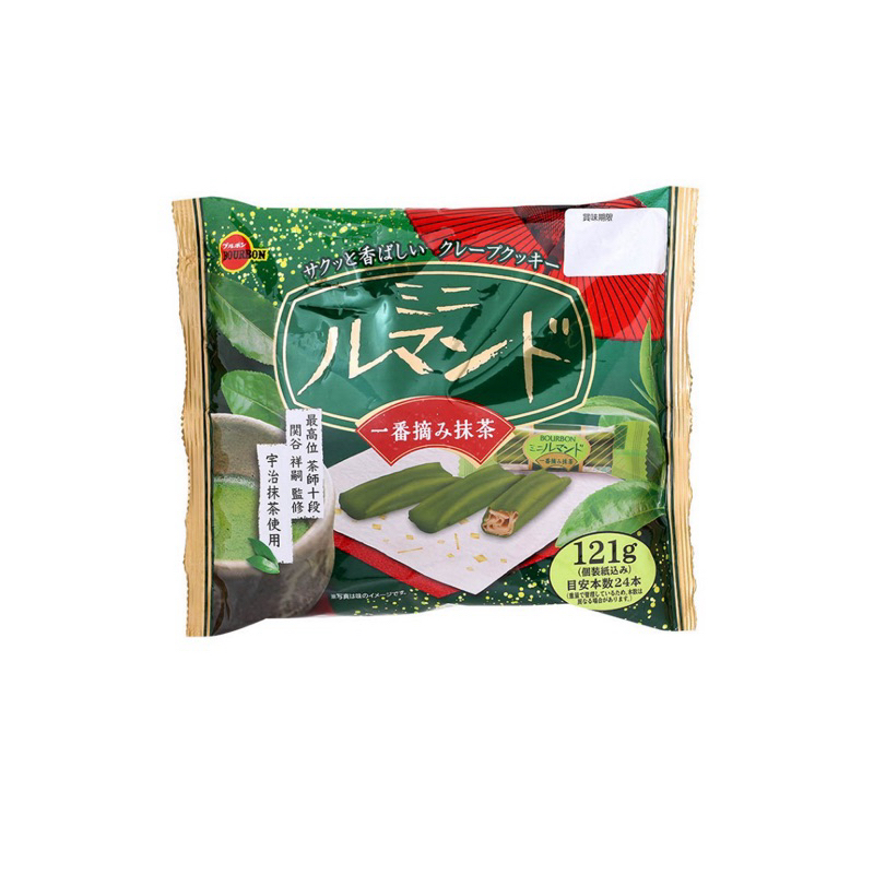 [พร้อมส่ง] bourbon mini lumonde matcha115g./ bourbon else matcha 115g ...