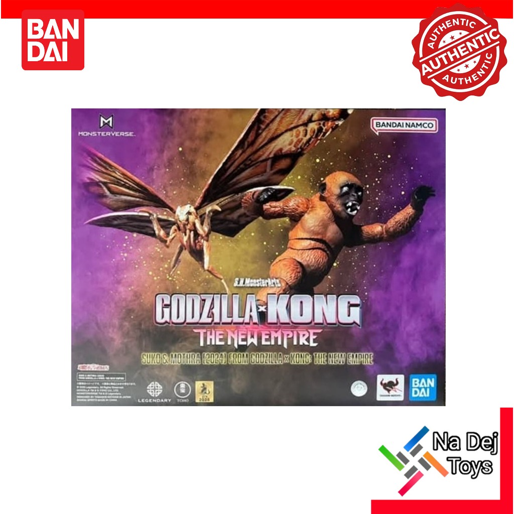 SH.Monsterarts Suko & Mothra Bandai 6" Figure เอสเอช มอนสเตอร์อาร์ตส ซู ...