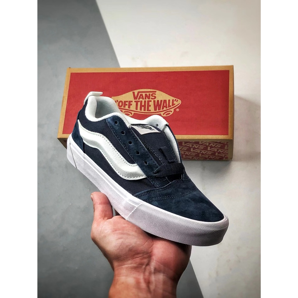 V*ans Knu Skool ทิเบตบลู WANCE อย่างเป็นทางการต่ำด้านบนวินเทจสบาย ๆ ...