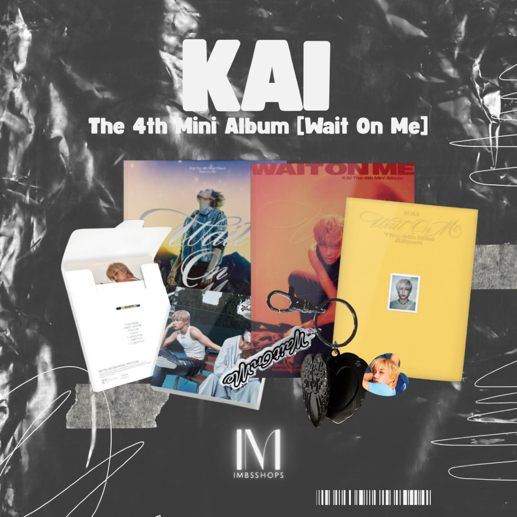 [PRE] KAI (EXO) - 4th Mini Album Wait On Me ️ ส่งกลับแบบแอร์ | Shopee Thailand