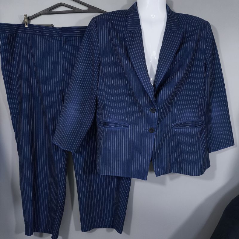 มือสอง ชุดสูท อาซาว่า ไซส์ใหญ่ อก 48 เอว 44 เสื้อสูท ASAVA Uniform สี ...