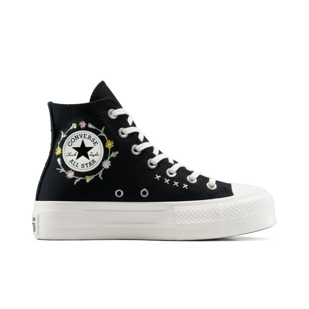 CONVERSE รองเท้า CTAS LIFT JOYFUL FLORALS HI BLACK FEMALE A15007CF ...