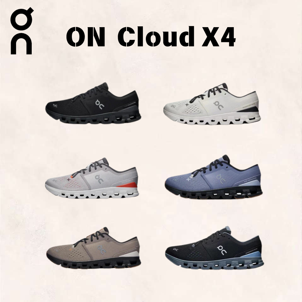 【ของแท้ 100%】ON Cloud X4 Running รองเท้ากีฬาสำหรับชายหญิง | Shopee Thailand