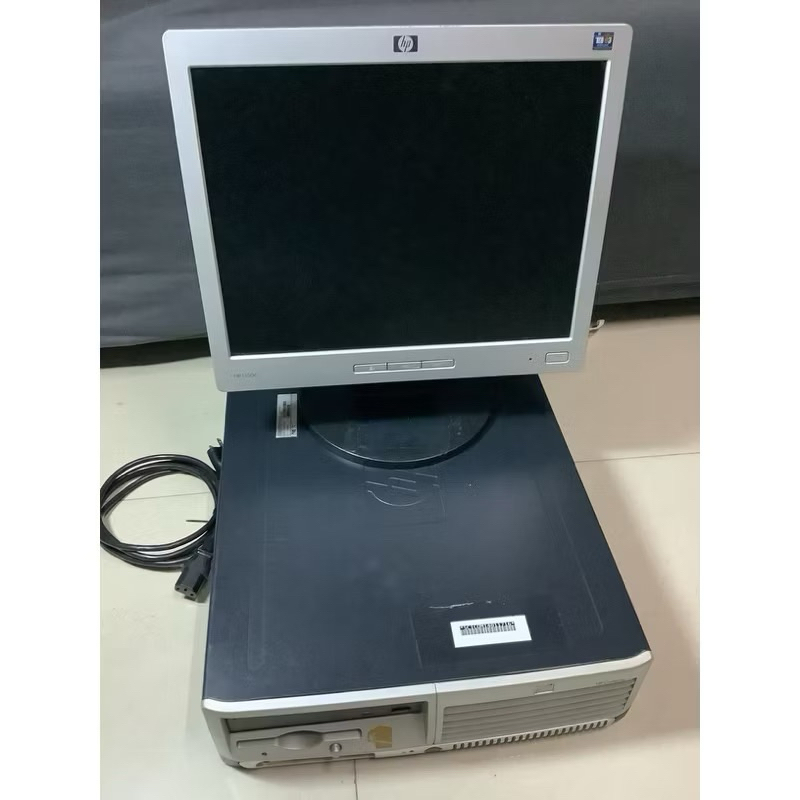 มือ2 ชุดคอมพิวเตอร์รุ่นเก่า-HP Compaq dc7600 Small Form Factor+จอLCD HP ...