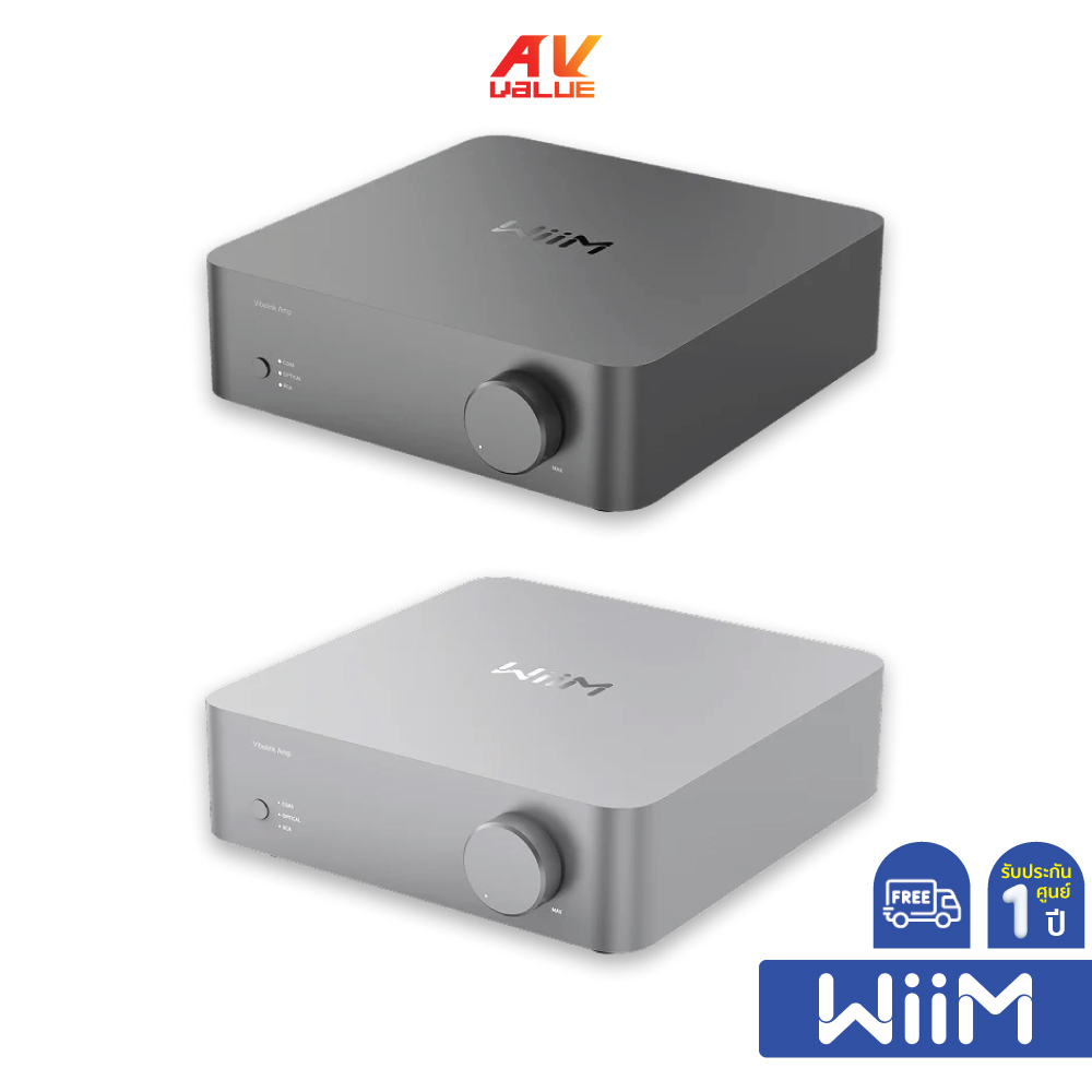 WiiM Vibelink Amp - Unleash the Power of Pure Sound (Amplifier , แอมป์พลิไฟเออร์) | Shopee Thailand