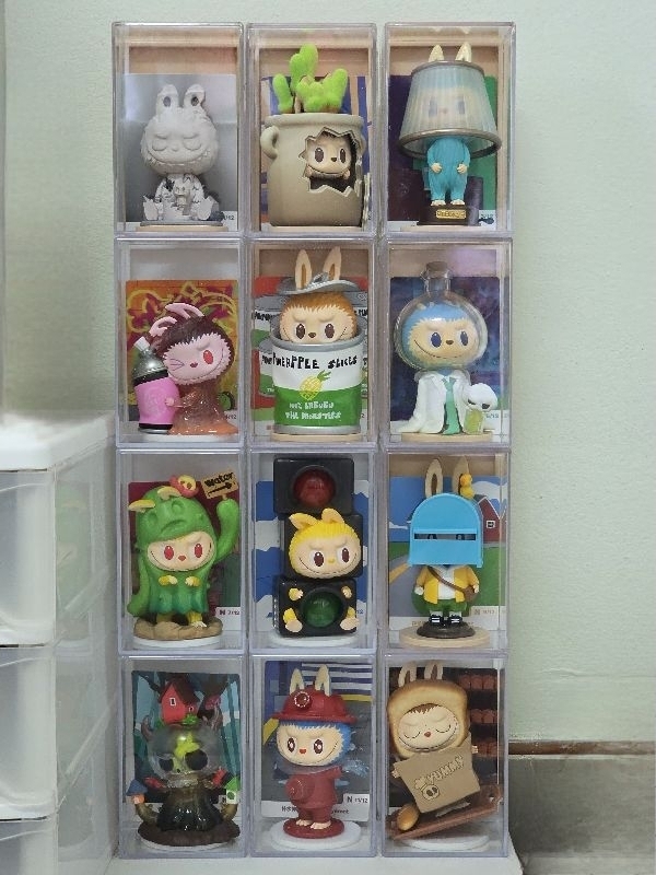 labubu hidden series แกะตัว+การ์ด+กล่องใส | Shopee Thailand