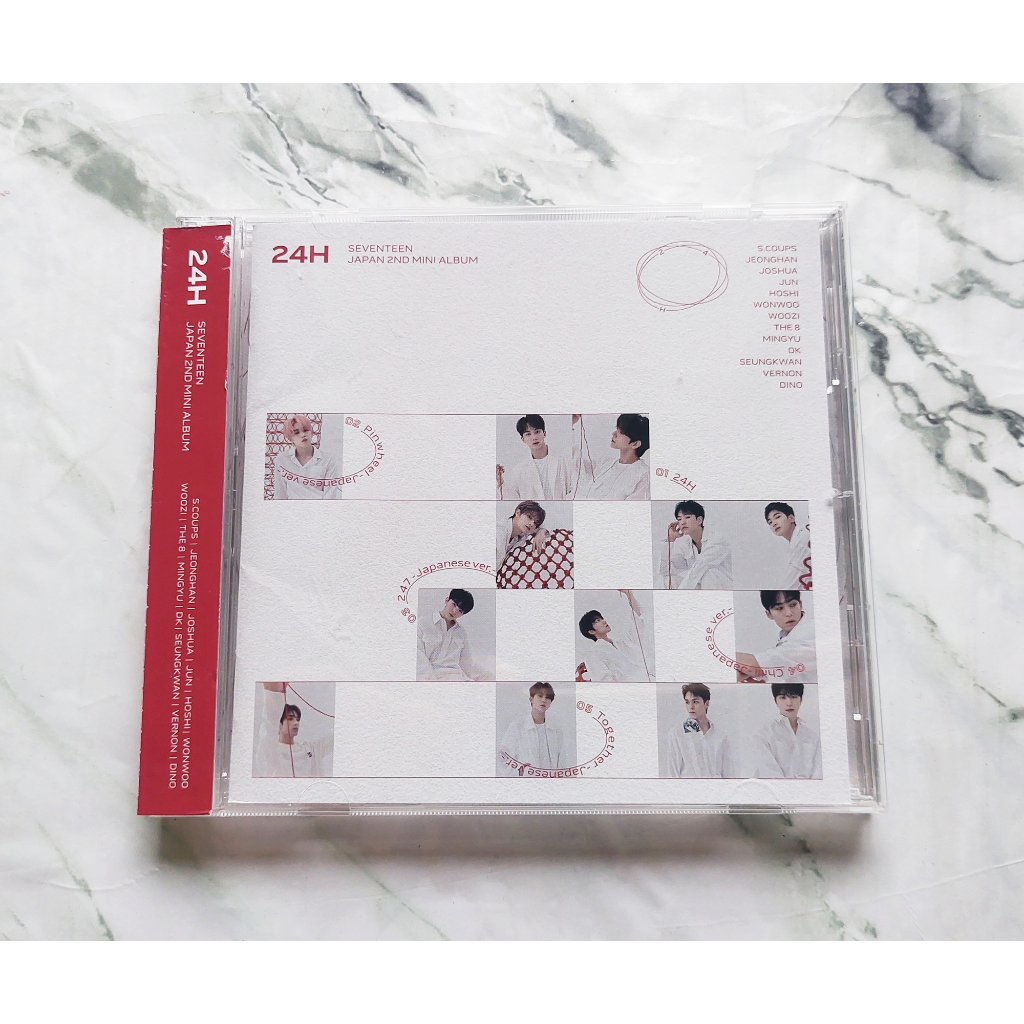 อัลบั้ม ญี่ปุ่น SEVENTEEN - 24H Japanese Album เวอร์ Regular ของแท้ แกะแล้ว พร้อมส่ง Kpop CD ...