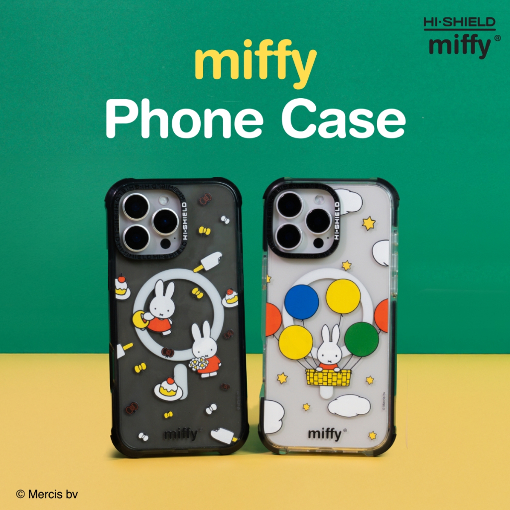 HI-SHIELD Phone Case เคสมือถือ ลาย Miffy Happy Time [for iPhone,SAMSUNG ...