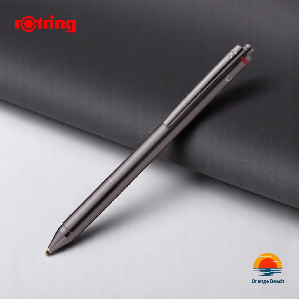 rOtring 4-in-1 Multi Pen/พรีเมียมเพนสวยคมชัด/3 Colors+Pencil/ใช้งานมือ ...