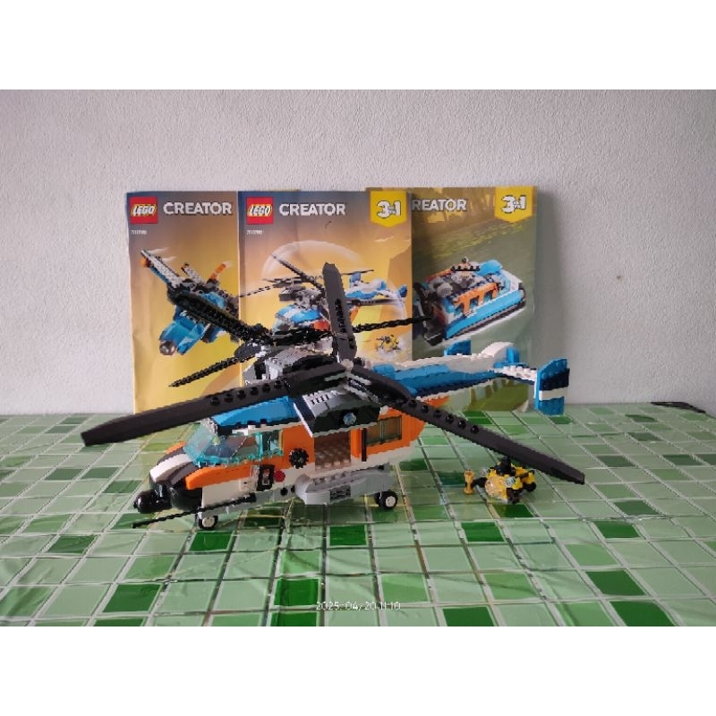 Lego creator 3 in 1 31096 (ยาน เครื่องบิน เรือ) จากยุโรป คู่มือครบ ไม่ ...