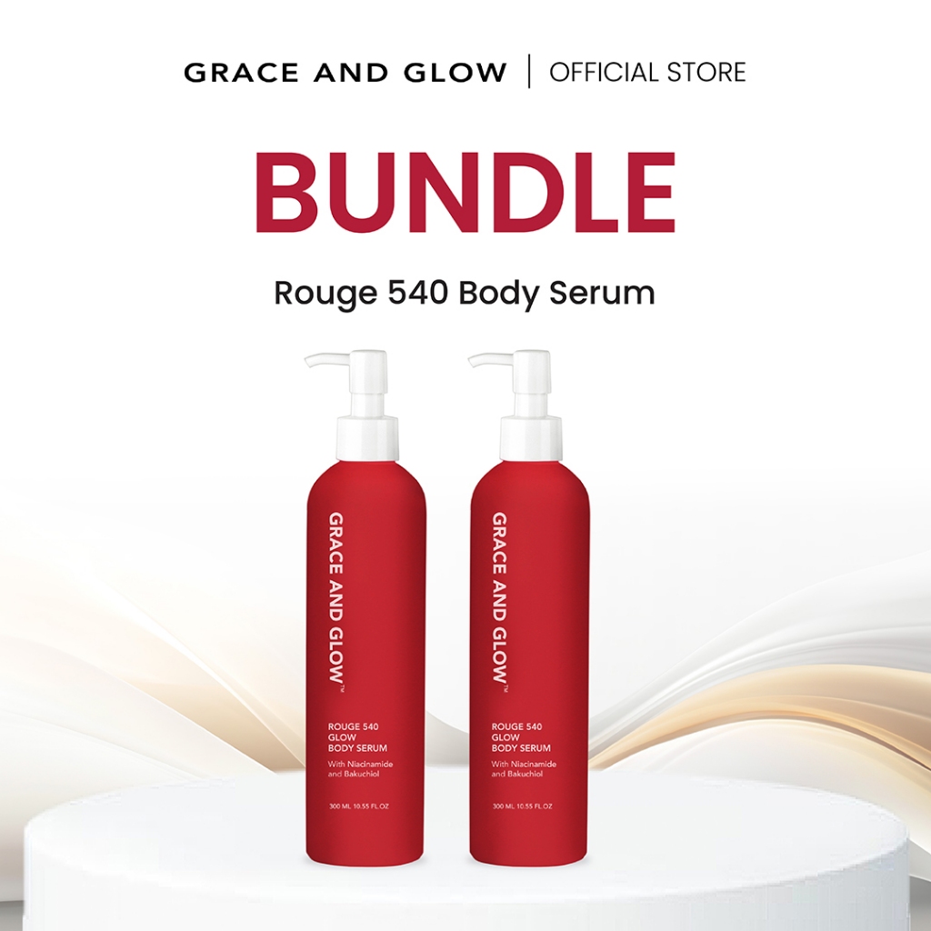 [เซตคู่] Grace and Glow Rouge 540 Glow Body Serum เซรั่มบำรุงผิวกาย ผิว ...
