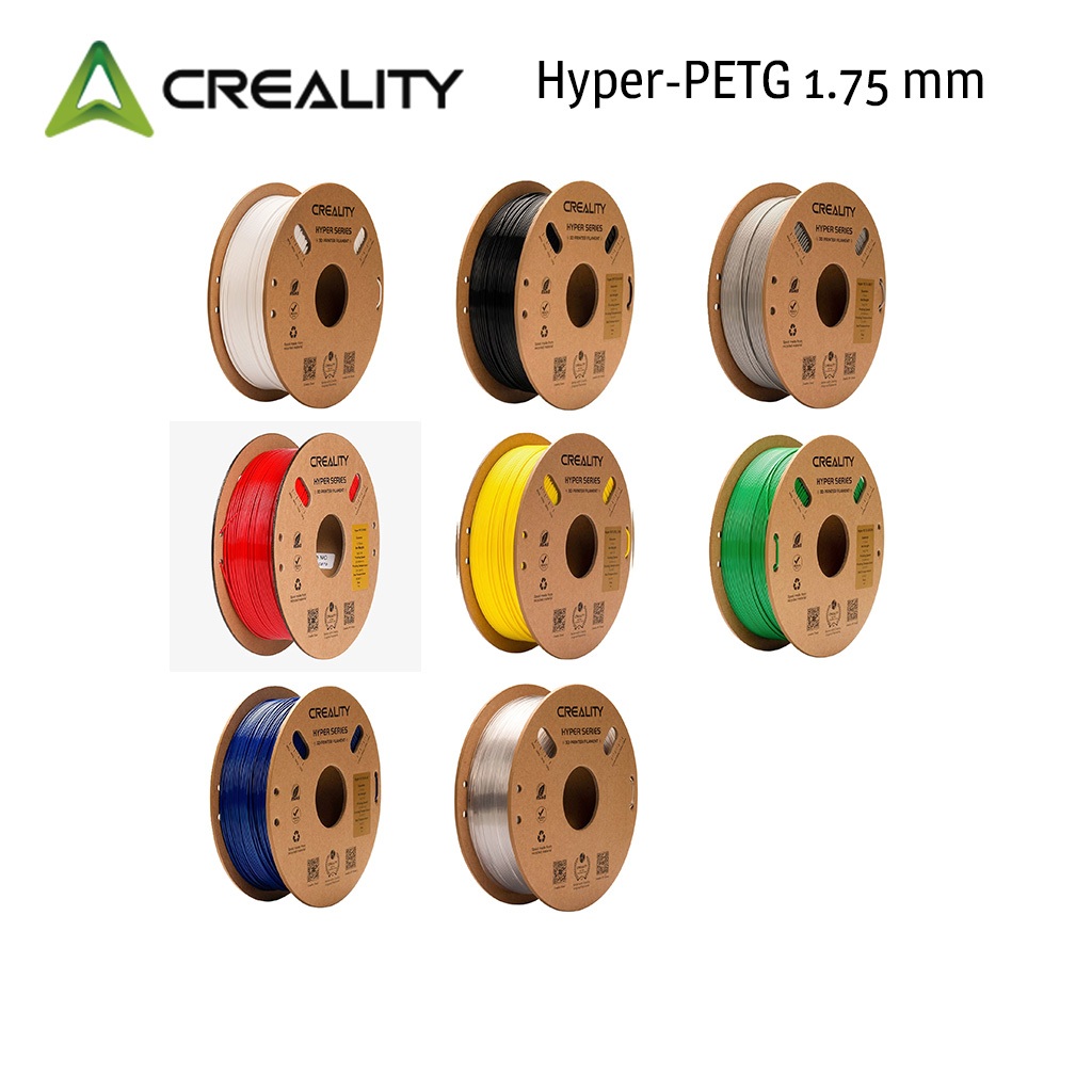 Creality Filament Hyper PETG 1.75mm 1kg เส้นใยพลาสติก ความเร็วสูง เครื่องพิมพ์ วัสดุการพิมพ์ สี ...