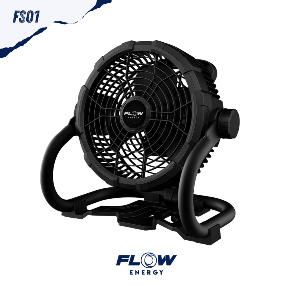 Flow Energy - FS01 FLOW STORM – ลมแรง ลุยได้ทุกที่ พัดลมแบตเตอรี่พกพา ...