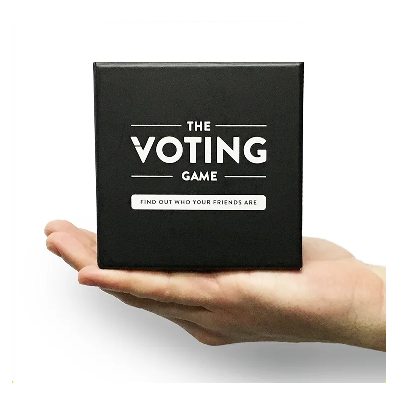 The Voting Game - Adult Fun - Hilarious And Fun Playing Card Game For ...