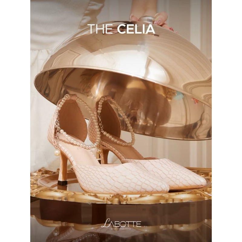 ส่งต่อ รองเท้า Labotte.bkk รุ่น The Celia สีครีม เบอร์ 39 #มือสอง #สภาพ ...