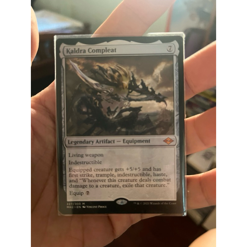 การ์ด MTG Kaldra Compleat Artifact Magic the Gathering EDH รุ่น MH2 ...