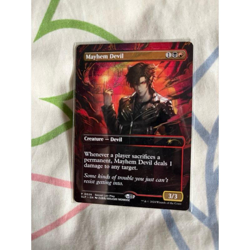 การ์ด MTG Mayhem Devil Multi Magic the Gathering EDH รุ่น Secret Lair สภาพ Ex-Nm | Shopee Thailand