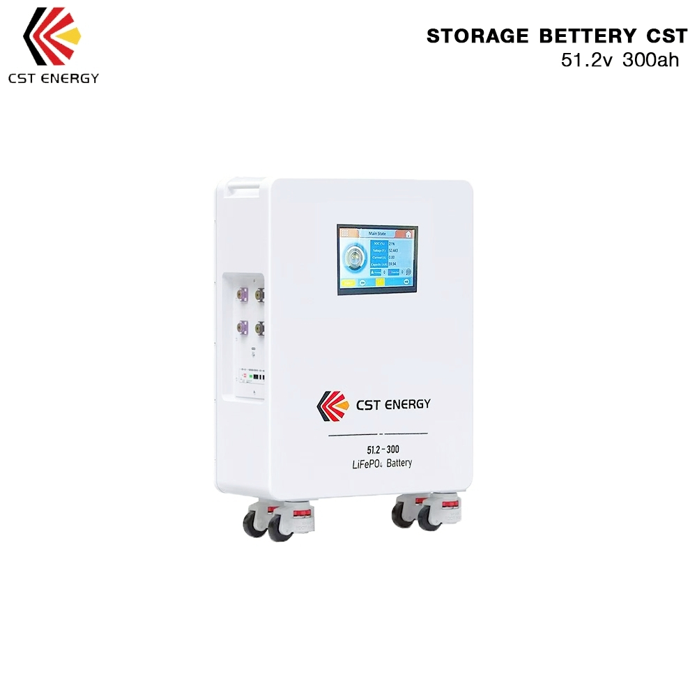 Battery LiFePo4 CST 51.2V 300Ah มีหน้าจอ Lanสื่อสารไฮบริดได้ทุกรุ่น ที่ ...