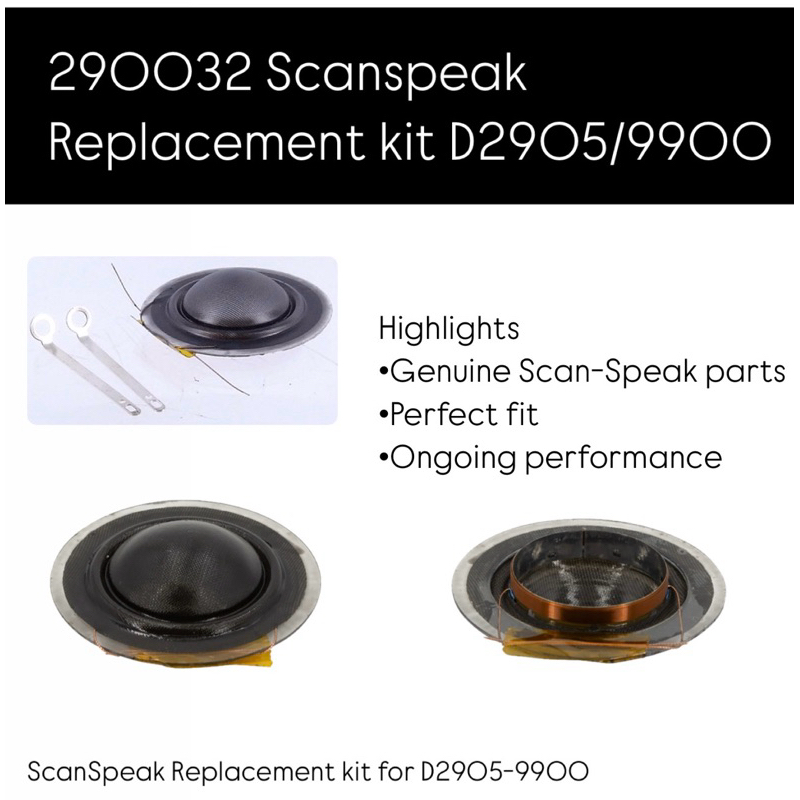 ราคาต่อ1ชิ้น/290032 Scanspeak Replacement kit D2905/9900 | Shopee Thailand