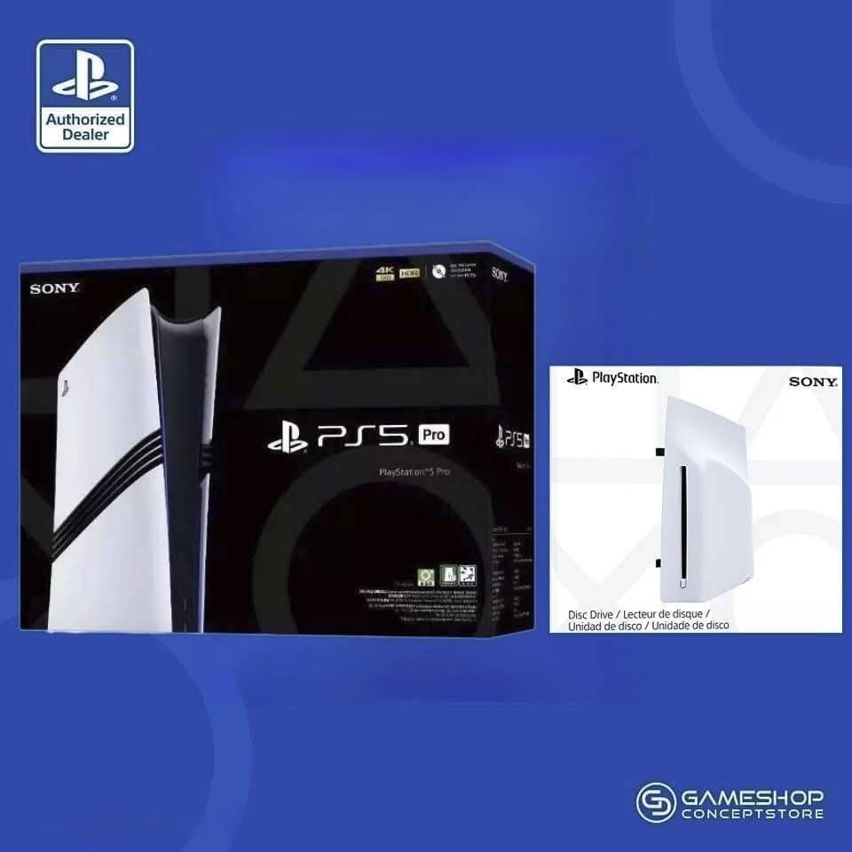 [ศูนย์ไทย] PlayStation : PS5 Pro Digital Edition + Disc Drive ประกัน ...