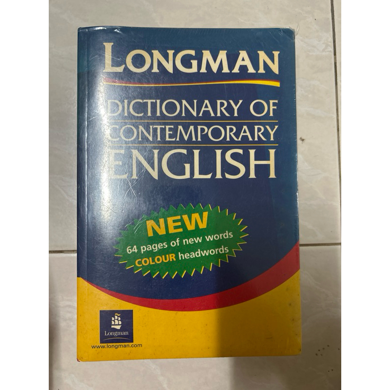 Longman dictionary of contemporary English มือ นึ่งในฟอยล์ | Shopee ...