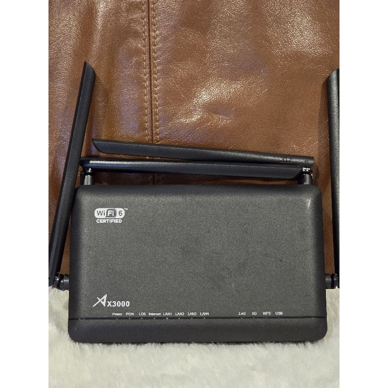 มือ2 Router Wifi ZTE AIS AX3000 เร้าเตอร์ ไวไฟ ใช้งานได้ พร้อมหม้อแปลง ...