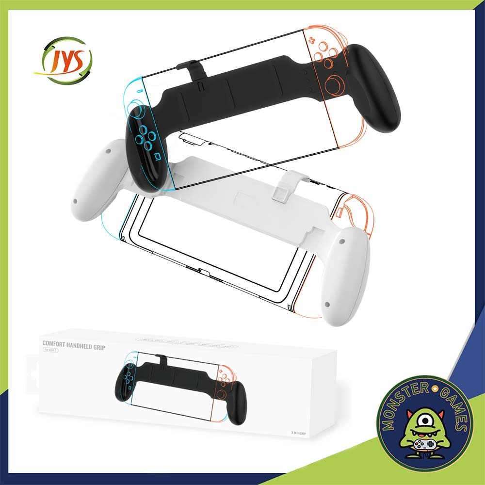 JYS Handle Grip for Nintendo Switch 2 / Gen 1-2 / OLED (JYS-NS2297)(Grip Joy-con)(JYS Controller ...