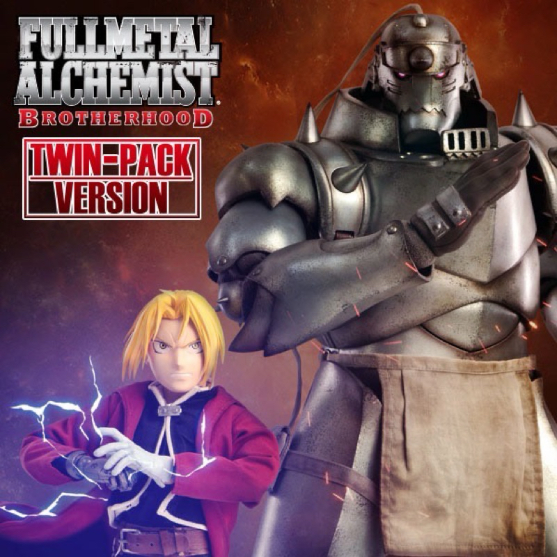 Threezeo Fullmetal Alchemist Brotherhood 1/6 Edward & Alphonse Twin-pack Ver. ของใหม่-แท้ ...