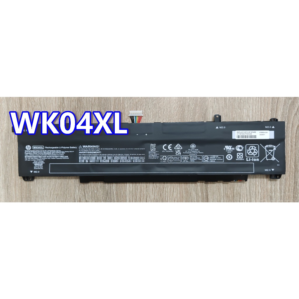 แบตเตอรี่ WK04XL For HP Victus15 15-fa0154TX Victus16 / 15-fa007 ...