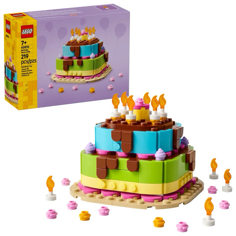 Lego 40815 Birthday Party Cake | Shopee Thailand