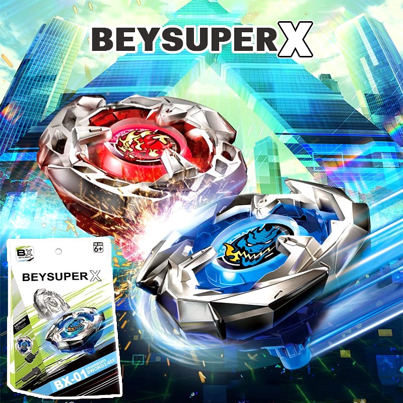BEYSUPER X ลูกข่าง ของเล่นต่อสู้โลหะ ของเล่นเด็ก สำหรับผู้เริ่มต้น ชุด ...