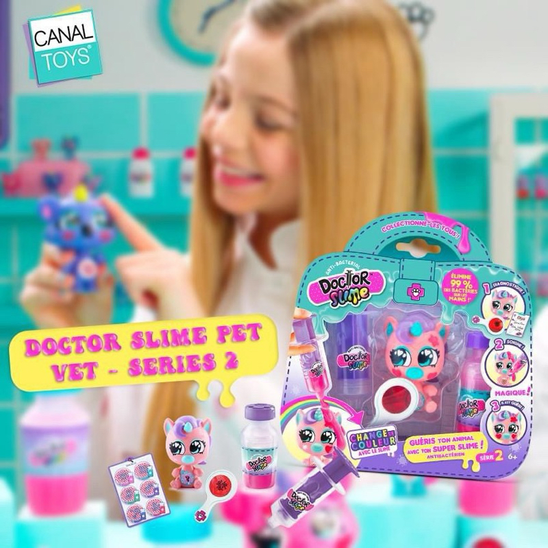 𝗗𝗼𝗰𝘁𝗼𝗿 𝗦𝗹𝗶𝗺𝗲 𝗩𝗲𝘁 𝗣𝗲𝘁 𝗦𝗲𝗿𝗶𝗲𝘀 𝟭💜 …..ชุดคุณหมอสไลม์ | Shopee Thailand