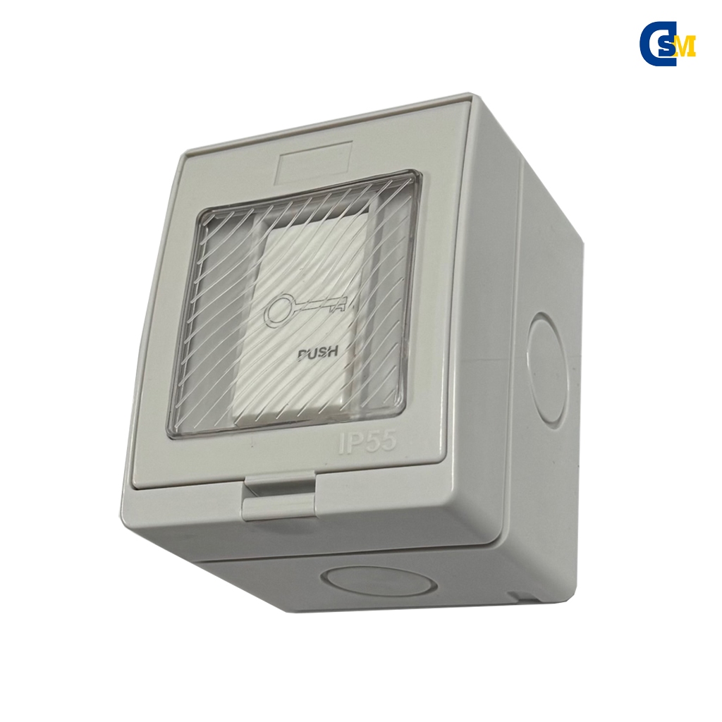 1GS สวิทช์กดกริ่งกันน้ำ IP55 - Waterproof doorbell switch | Shopee Thailand
