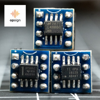 Opamp ออปแอมป์ Dual OPA1612A, OPA1652, OPA1656, LME49860MA แท้ 100% หู ...