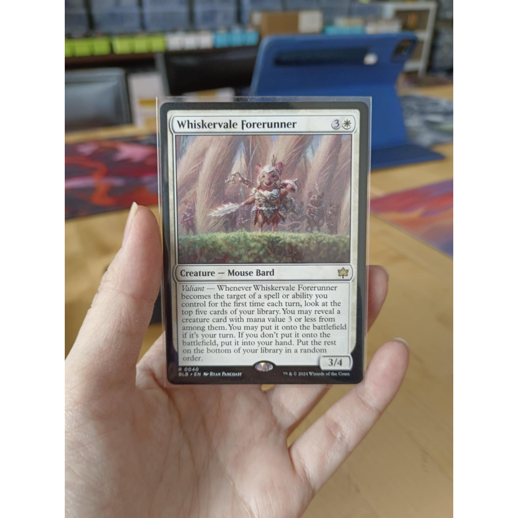 [MTG] Whiskervale Forerunner Bloomburrow [Rare] | Shopee Thailand