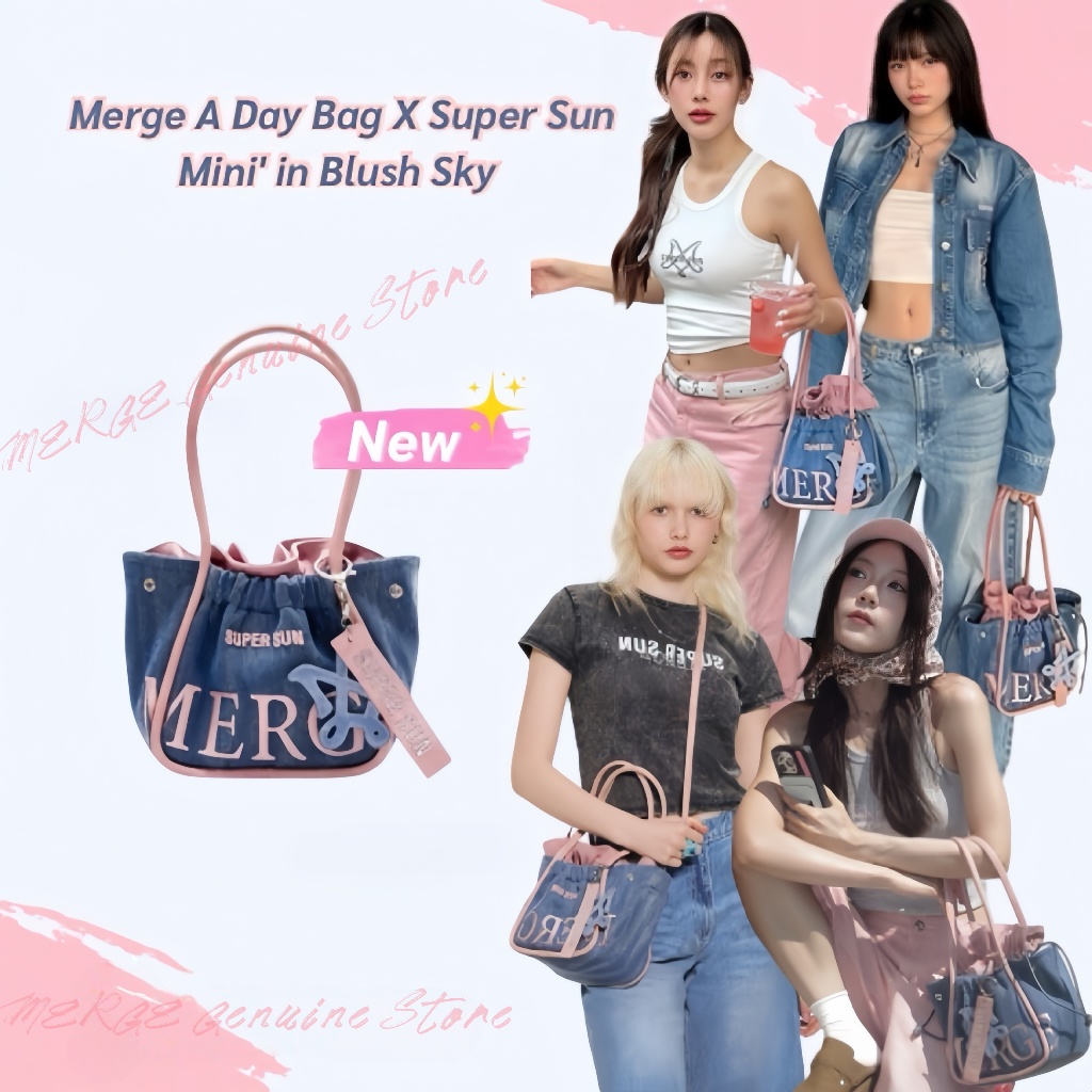 Merge A Day Bag Mini In Blush Sky (ใบมินิ) ทุกใบ ของแท้💯พร้อมส่ง🔥 ...