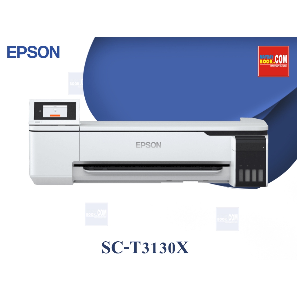 Epson SC-T3130X ระบบแทงค์แท้ Printer Plotter หน้ากว้าง 24 นิ้ว พิมพ์ใหญ่สุด A1 รับประกันศููนย์1 ...