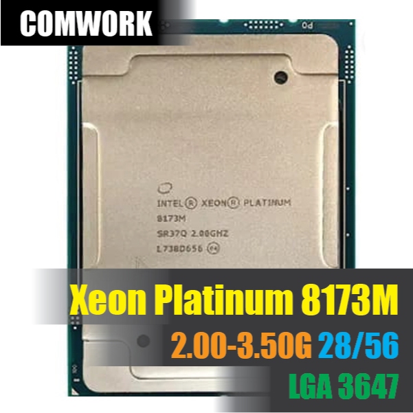ซีพียู Intel XEON PLATINUM 8173M LGA 3647 SOCKET P C612 C622 CPU ...