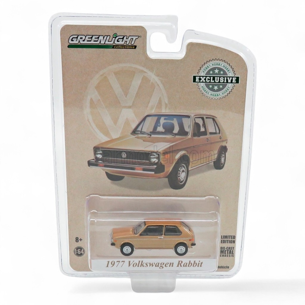 Greenlight | 1977 Volkswagen Rabbit - The Champagne Edition สเกล 1/64 ...