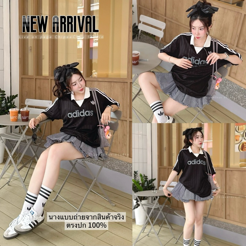 [ พร้อมส่ง ]"Adi x das” เสื้อโอเวอร์ไซส์&เสื้อบอลคอปก สไตล์เกาหลี เสื้อ ...