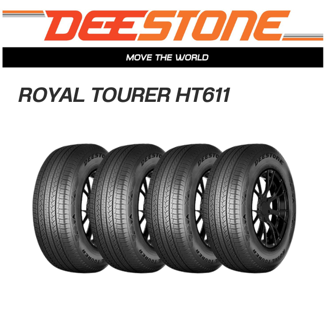 [ส่งฟรี+ติดตั้งฟรี] DEESTONE 265/70 R16 รุ่น ROYAL TOURER HT611 ปี2025 (ราคา4เส้น) | Shopee Thailand